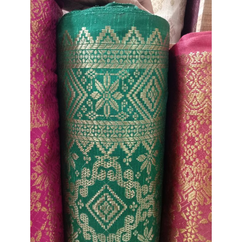 Jual KAIN SONGKET / KAIN SONGKET METERAN / KAIN SONGKET MELAYU | Shopee ...