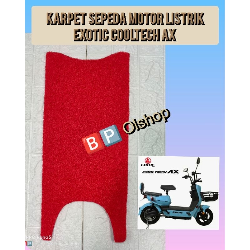 Jual Karpet Sepeda Motor Listrik Exotic Cooltech Series AX Serabut Mie ...