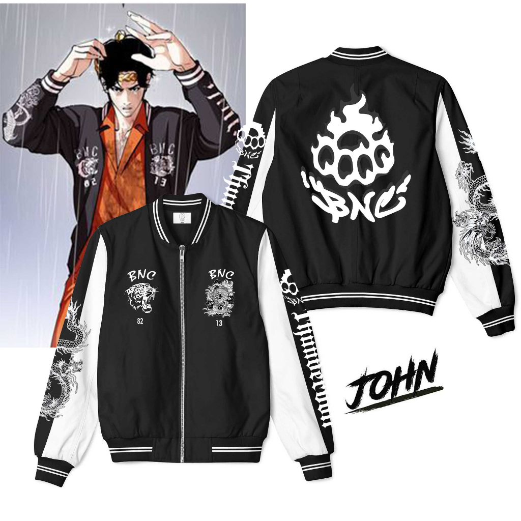 Jual Jaket Sukajan BNC BURN Knuckles Crew LookismJacket 82 13 ...