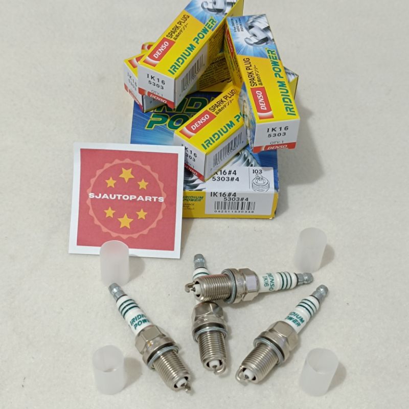 Jual BUSI IRIDIUM POWER DENSO IK16 HONDA CITY/CIVIC FERIO/JM/CIVIC ...