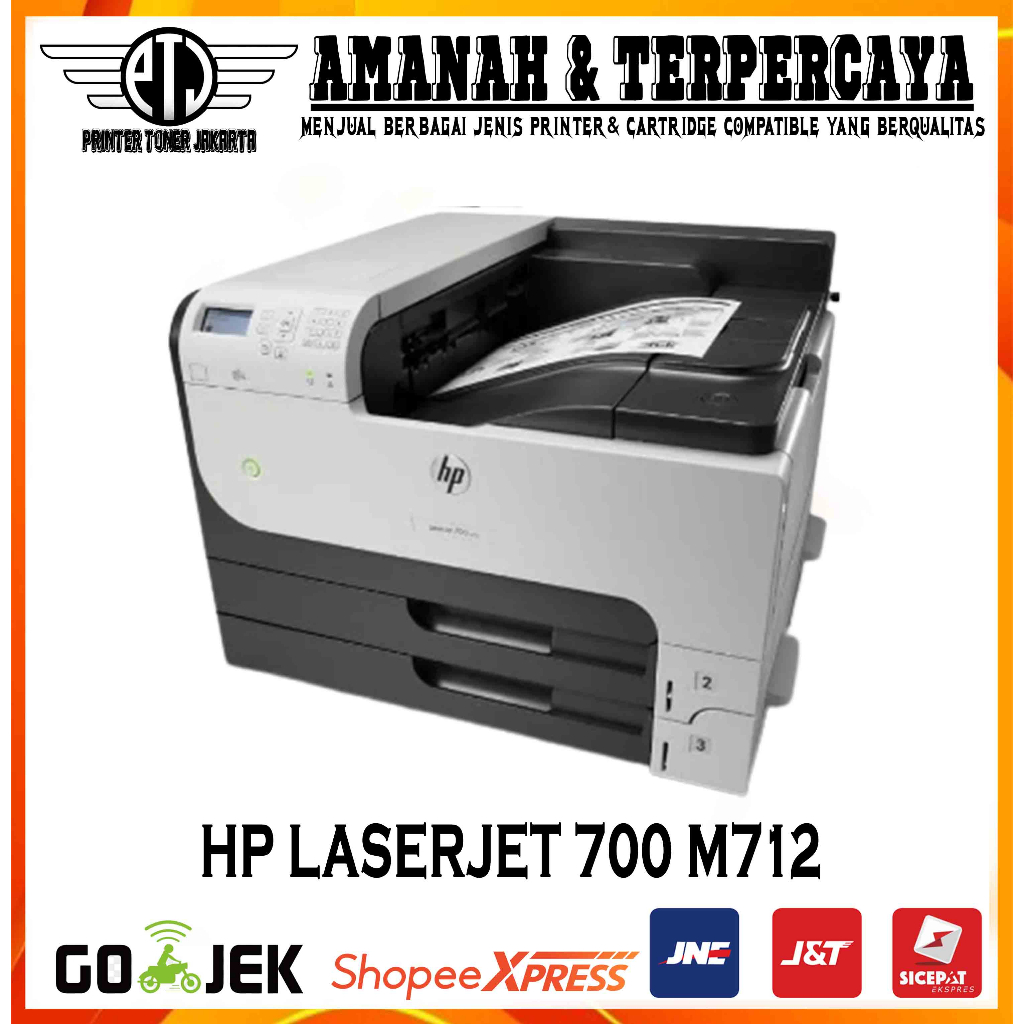 Jual JUAL Murah! Printer A3 HP Laserjet Enterprise 700 M712 | Shopee ...