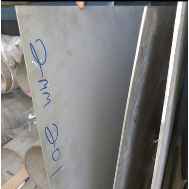 Jual Plat stainless steel tebal 2mm, 201, bisa custom berbagai ukuran ...