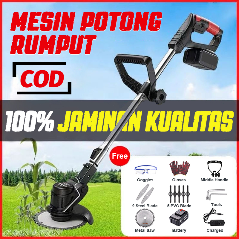 Jual IRONHOOF Mesin Potong Rumput 48V Mesin Pemotong Rumput Baterai ... Jual IRONHOOF Mesin Potong Rumput 48V Mesin Pemotong Rumput Baterai ...