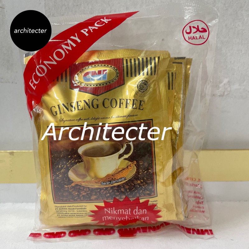 Jual GINSENG COFFEE CNI KOPI GINSENG KEMASAN EKONOMIS ISI 5 SACHET ...