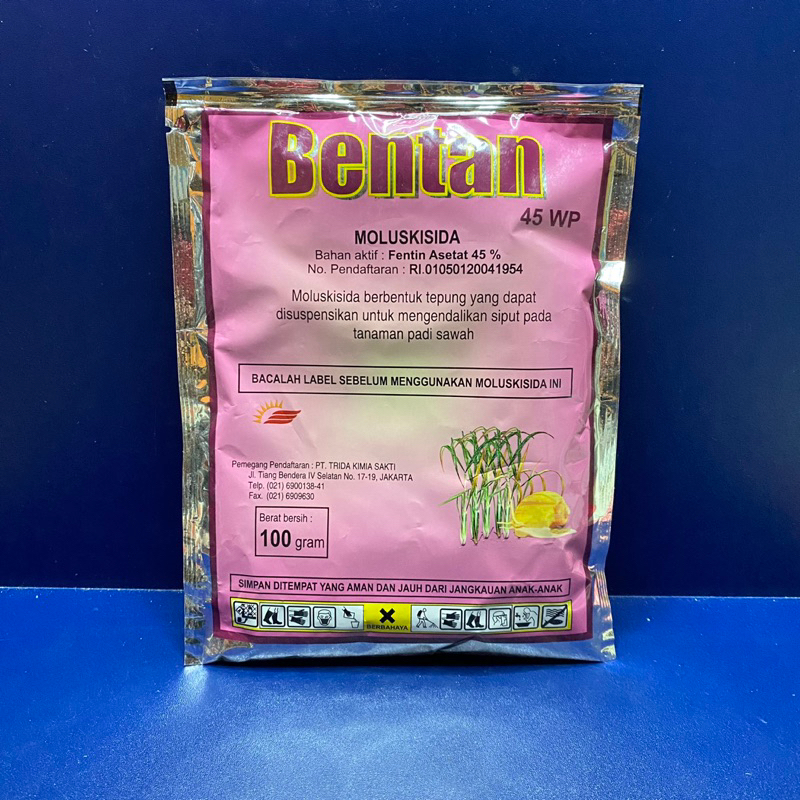 Jual BENTAN 45wp 100 gram MERAH Moluskisida pembasmi keong dan siput ...