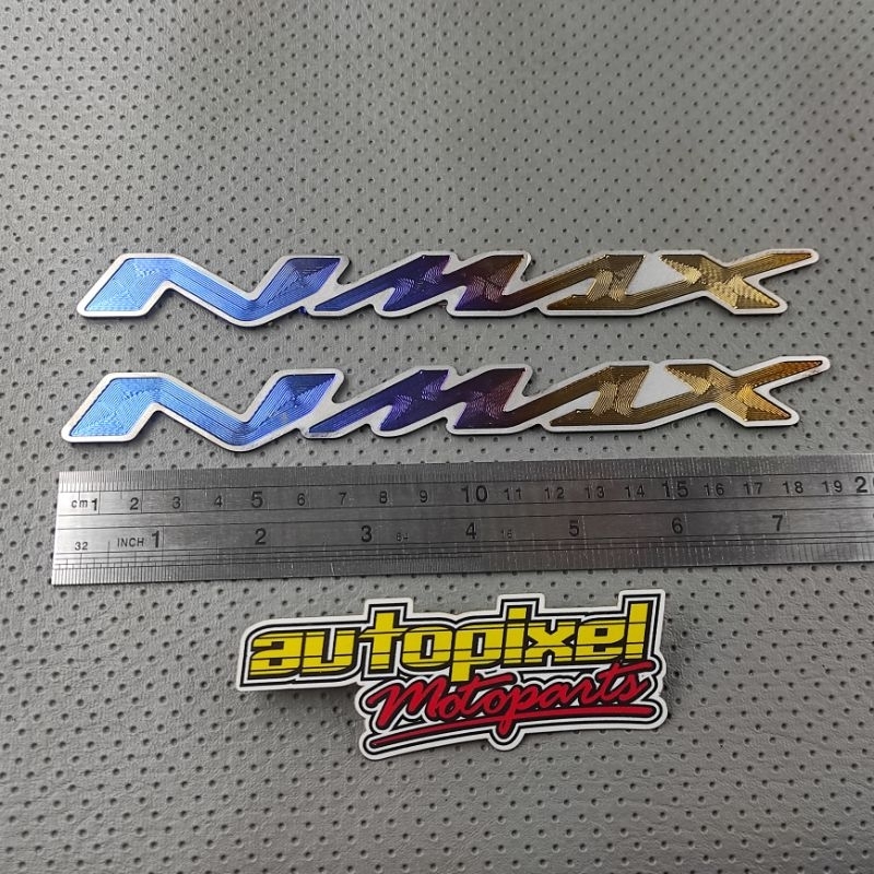 Jual Emblem nmax titanium emblem titan vietnam (sepasang) | Shopee ...