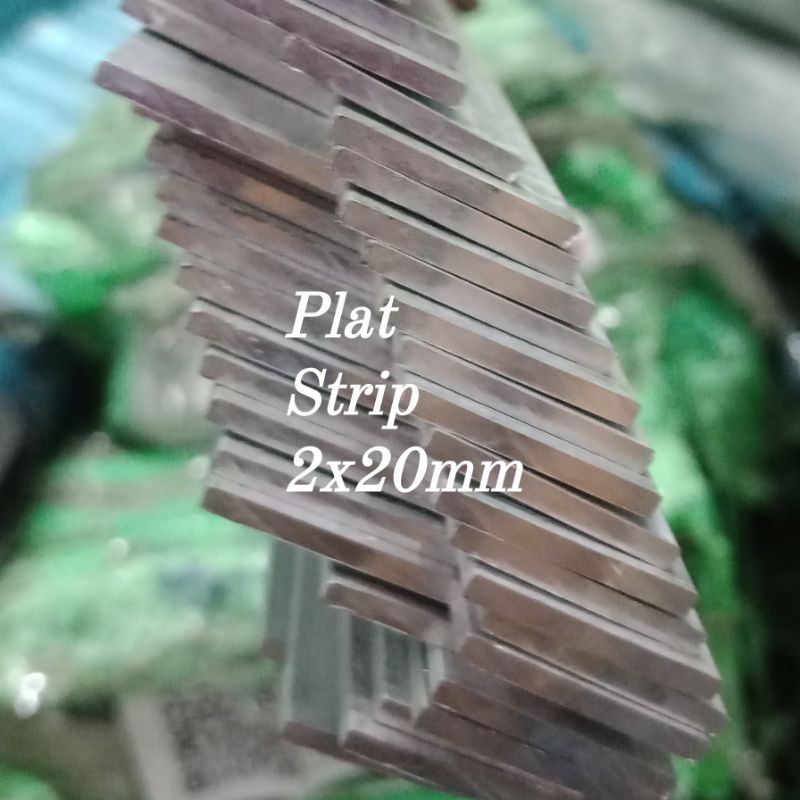 Jual Plat Strip Aluminium 2mm x 20mm x 1200mm | Shopee Indonesia
