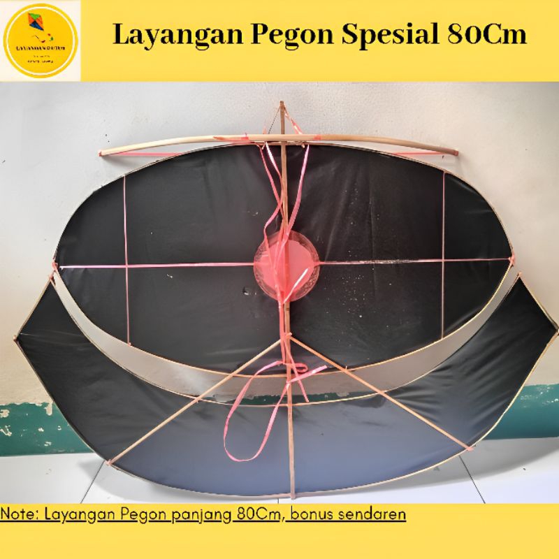 Jual LAYANGAN /WAU TRADISIONAL PEGON SPESIAL BONUS SENDAREN (80CM ...