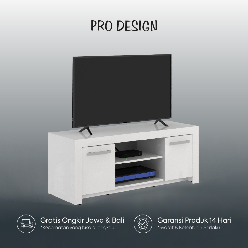 Jual Pro Design Roma ROTV 120 Meja TV / Rak TV | Shopee Indonesia