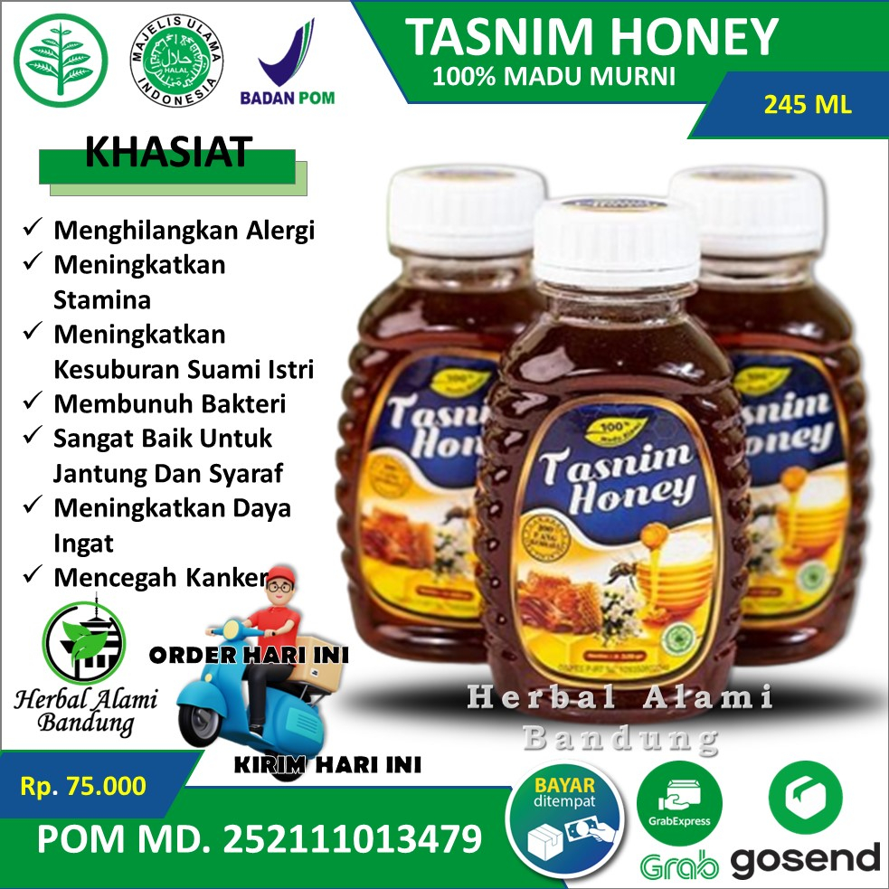 Jual Madu Murni Asli Original Tanpa Campuran Tasnim Honey Meningkatkan ...