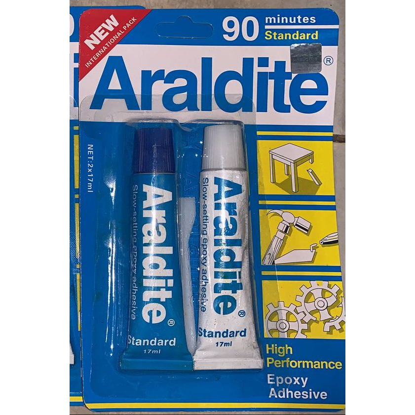 Jual LEM ARALDITE RAPID/ LEM 90 MENIT/ LEM BESI/LEM ARALDITE BIRU/EPOXY ...