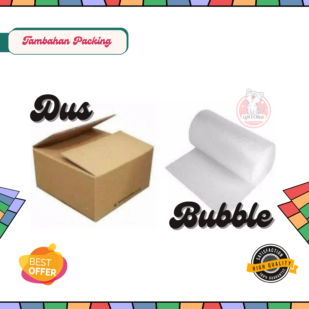 Jual Tambahan Packing Dus dan Bubble Wrap | Shopee Indonesia