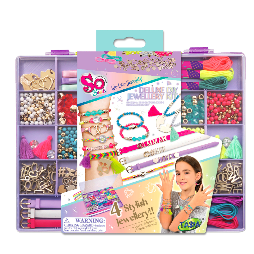 Jual SO BEADS TASIA DELUXE DIY JEWELLER KIT | Shopee Indonesia
