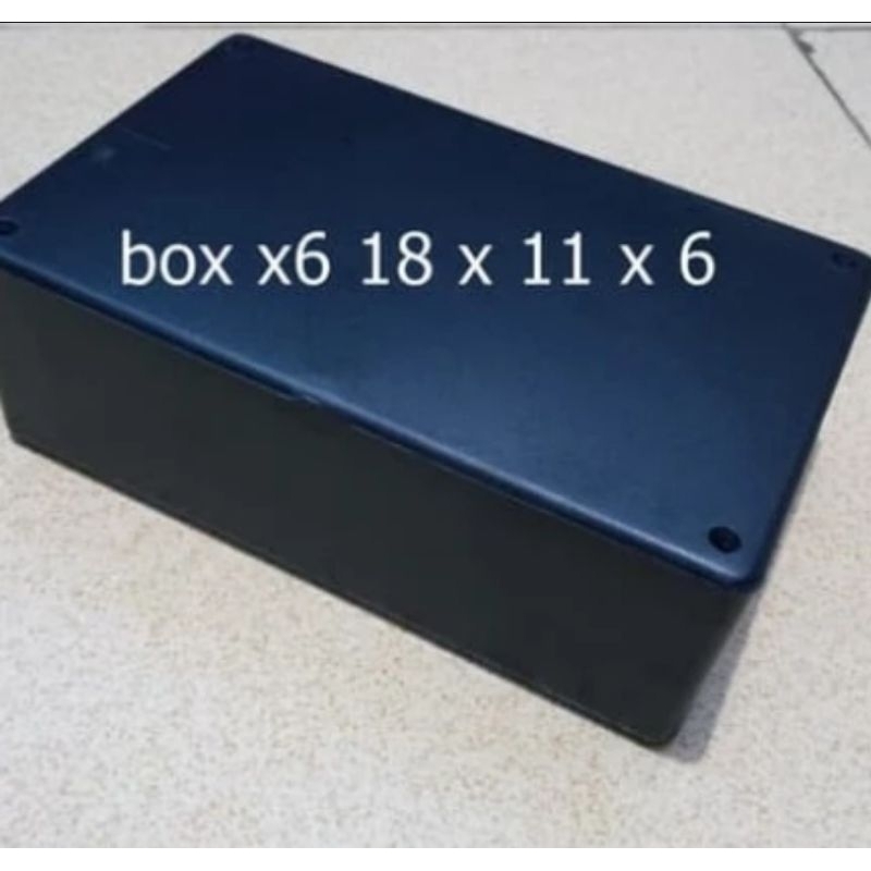 Jual X6 black box 18x11x16cm kotak project arduino uno mega relay dll ...