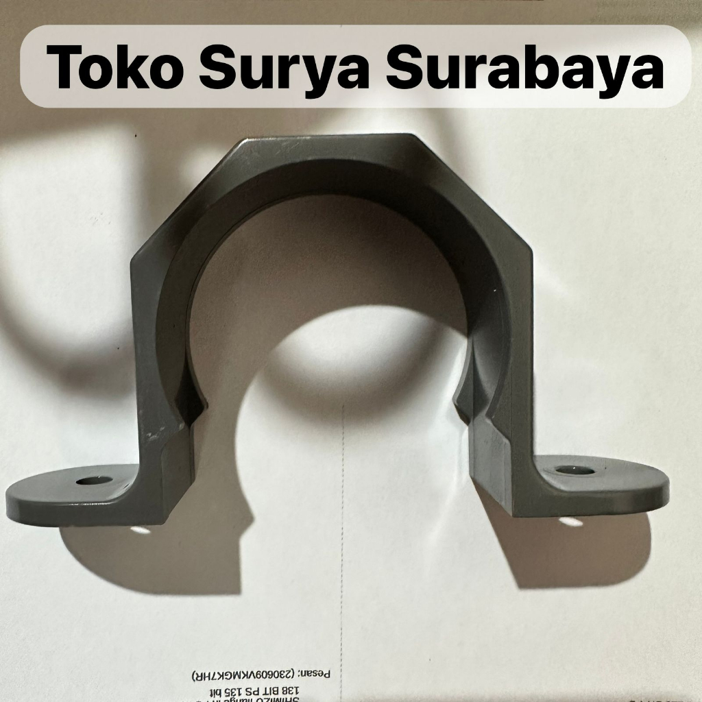 Jual KLEM PVC 1.5 inch KLEM PIPA PVC CLAM KLEM PIPA 11/2" KLEM PVC 11/2 ...