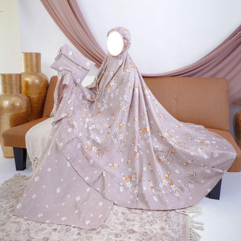 Jual MUKENA RAYON MOTIF JUMBO NEW | Shopee Indonesia