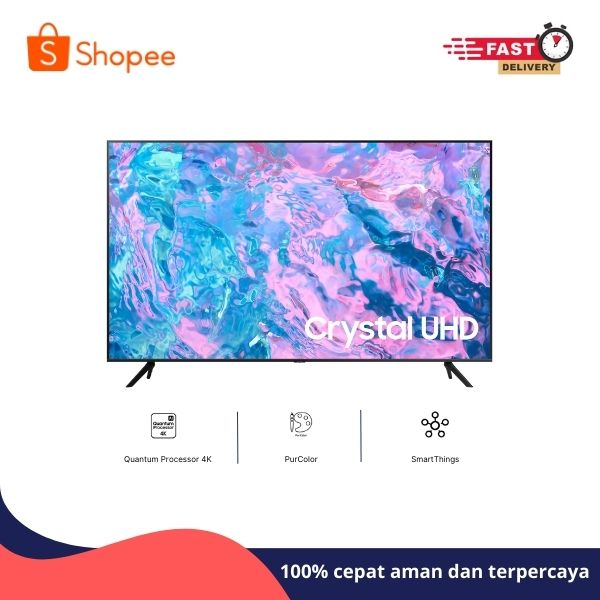 Jual Samsung 50CU7000 Smart TV 50 Inch CU7000 Crystal UHD 4K | Shopee Indonesia