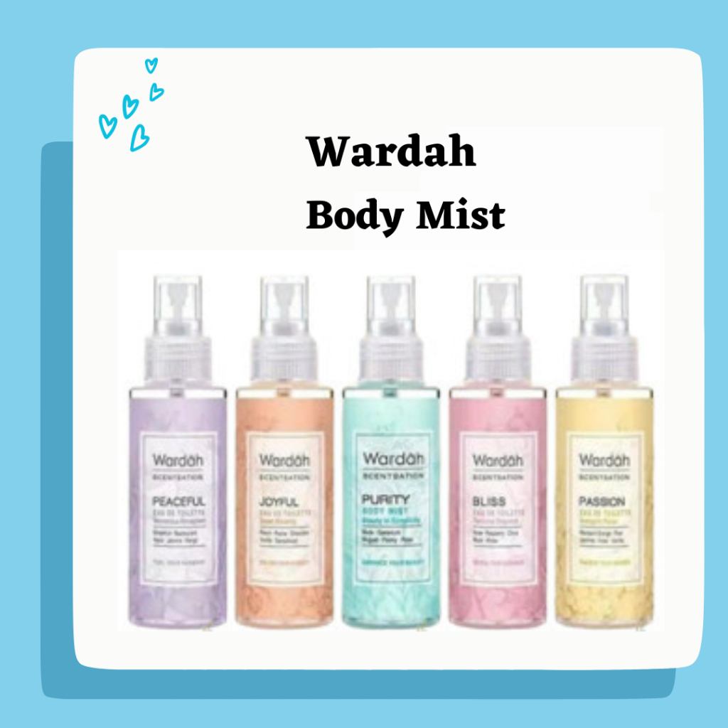 Jual Wardah Scentsation Body Mist 100ml | Shopee Indonesia