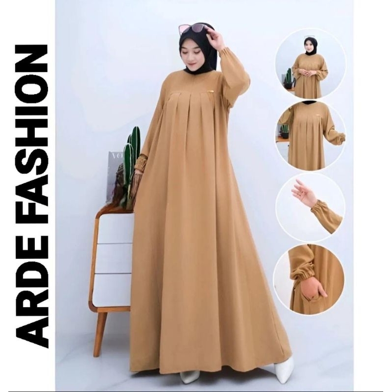 Jual ARDE FASHION-SEHLINA DRESS CRINKLE PREMIUM// DRESS MARYAM // GAMISS KALEELA CRINGKLE AIR ...