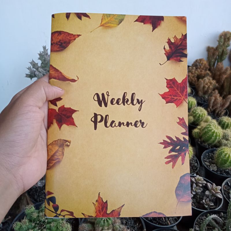Jual Buku weekly Planner | Shopee Indonesia