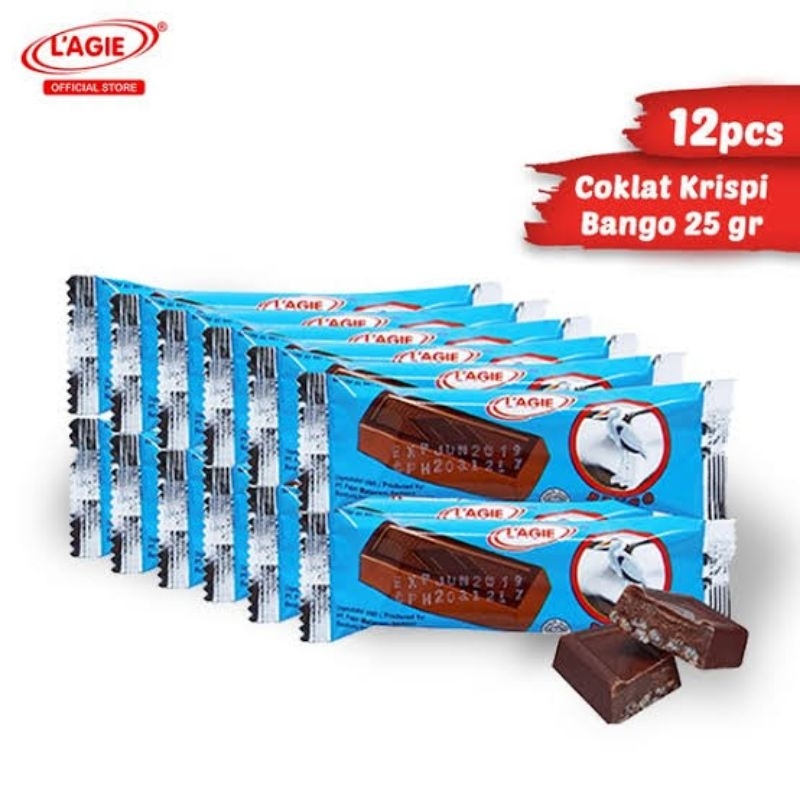 Jual L'agie Coklat Compound Seri Bango isi 12 pcs | Shopee Indonesia