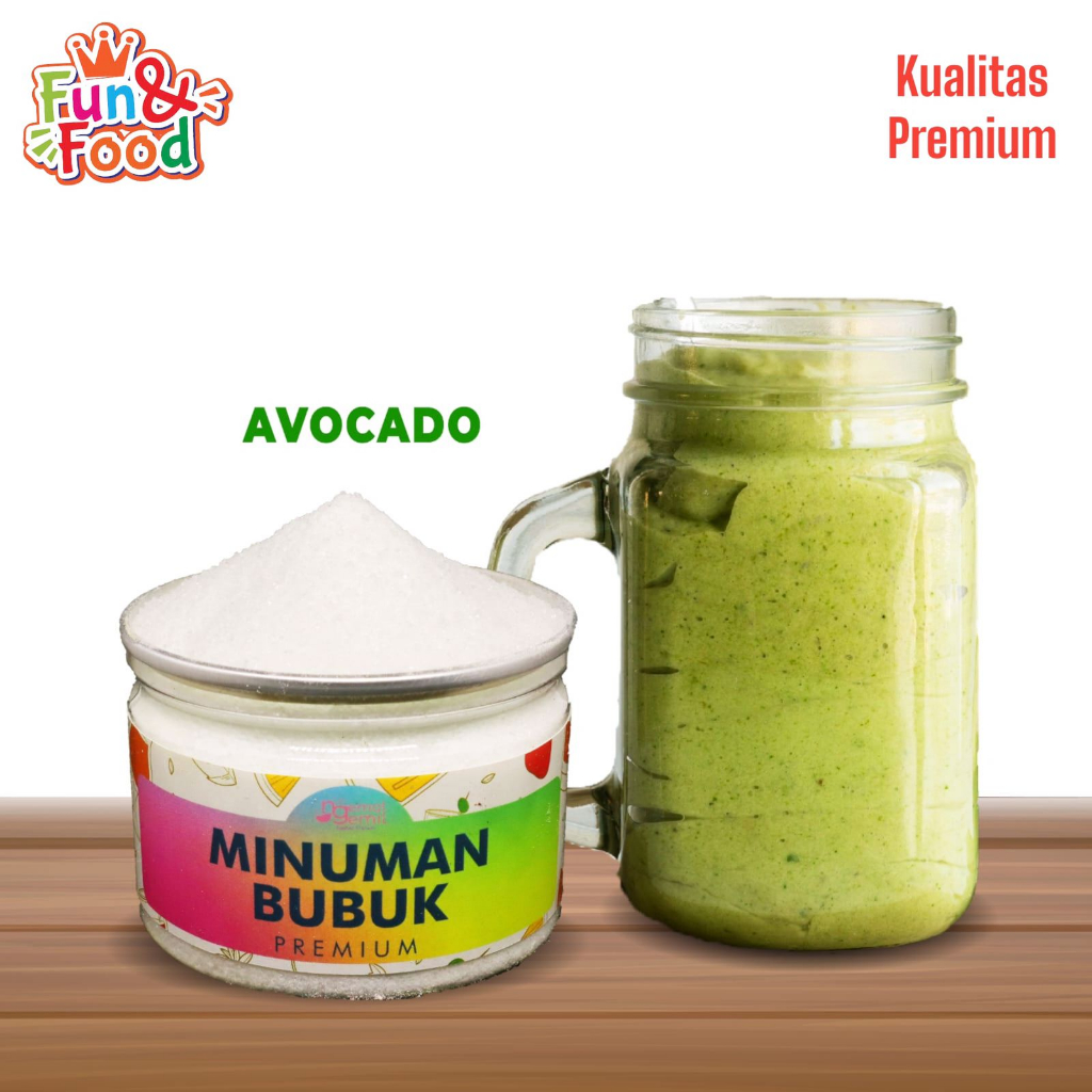 Jual Can Bubuk Avocado Minuman Bubuk Avocado Powder Kualitas Premium ...