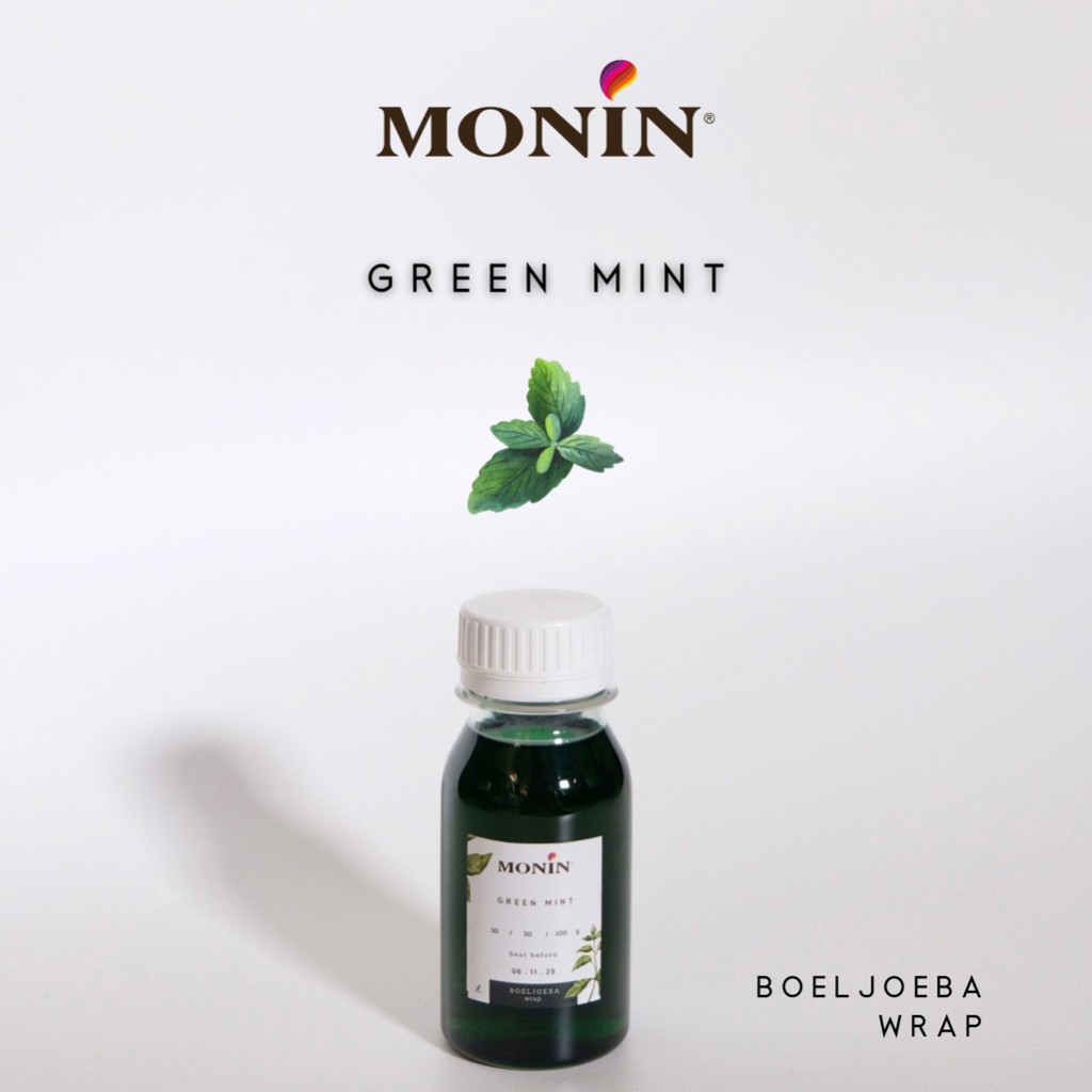 Jual Monin Green Mint Syrup Repack [30, 50, 100] g | Shopee Indonesia