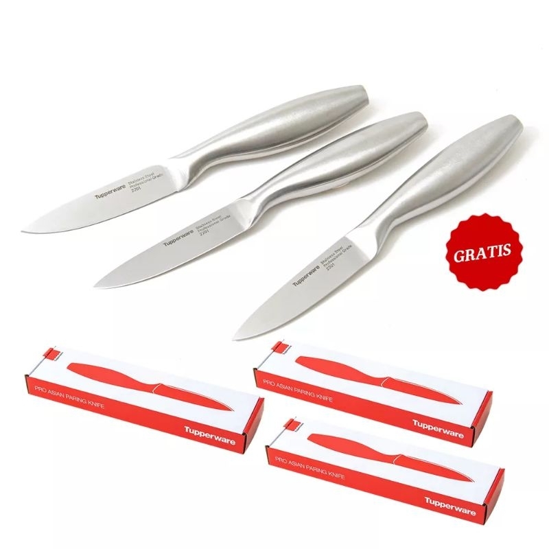 Jual Asian Pro Paring Knife / Tupperware Pisau | Shopee Indonesia