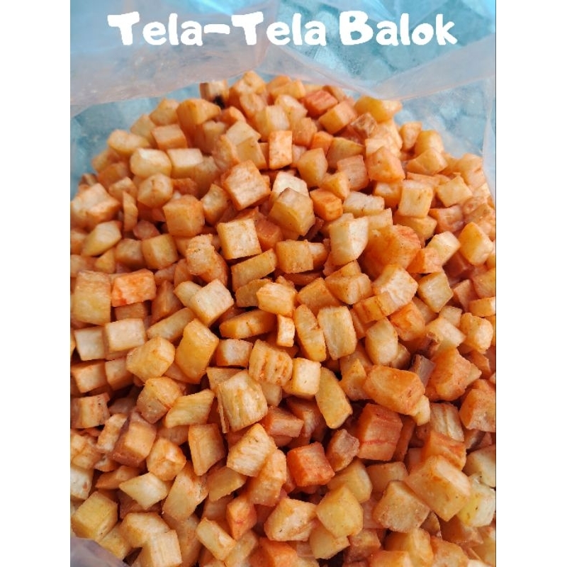 Jual tela tela balok singkong 250gr khas Magelang/singkong dadu ...