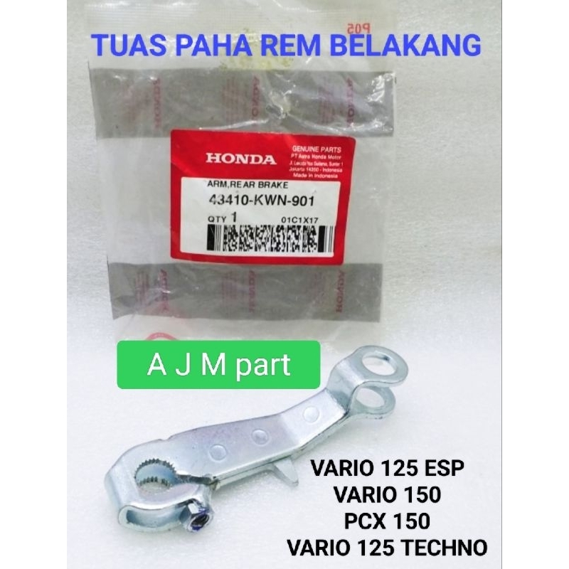 Jual TUAS PAHA REM BELAKANG HONDA VARIO 125 TECHNO VARIO 125 ESP VARIO ...