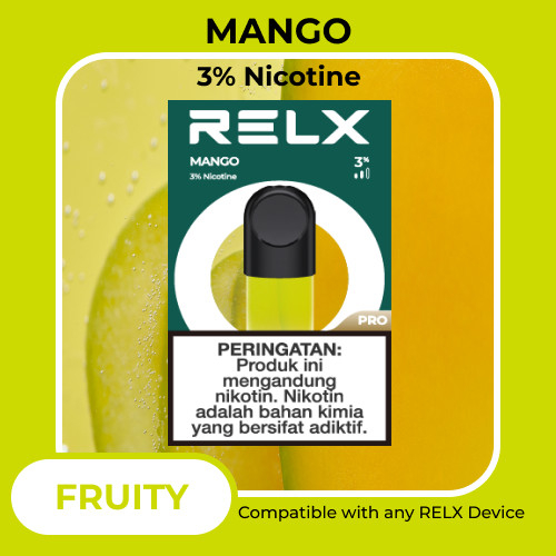 Jual RELX Pod Pro - Mango (Isi 1 Pod) | Shopee Indonesia