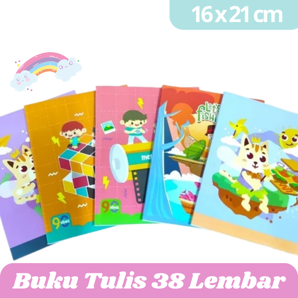 Jual Buku Tulis SKOLA isi 38 Lbr (1 pak isi 10 buku) | Shopee Indonesia
