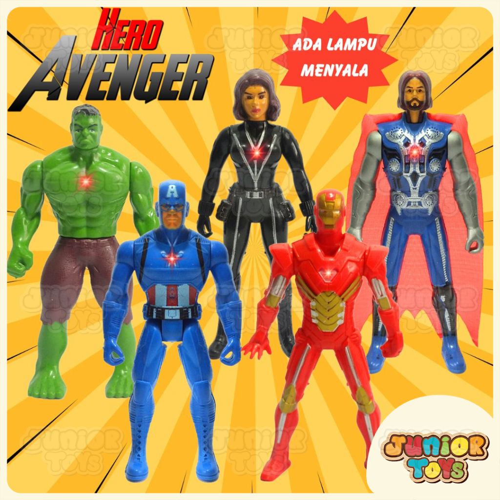 Jual Mainan Robot Avengers Superhero Robotan Anak Laki Ironman Captain ...