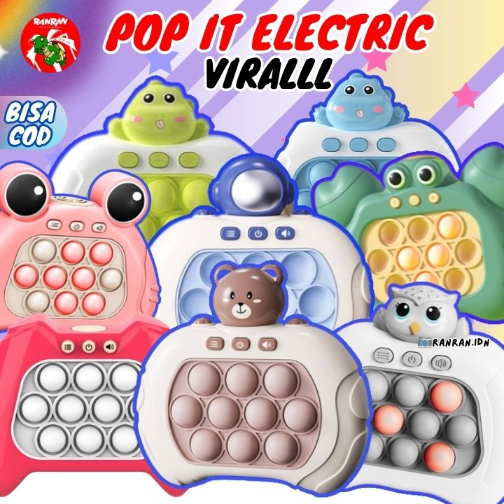 Jual MAINAN POP IT ELEKTRIK PUSH BUBBLE GAME CHALLENGE FIDGET TOYS ...
