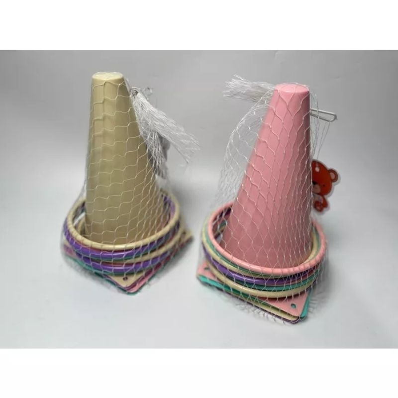 Jual Mainan Lempar Cincin Kerucut Cone Ring - Cone Rintangan Olahraga ...