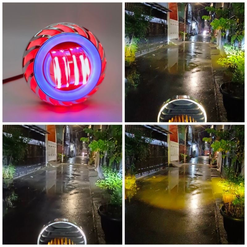 Jual LAMPU LED PROJIE MODEL DAYMAKER 3.5 INCH GEN 3 HI LOW KUNING PUTIH ...