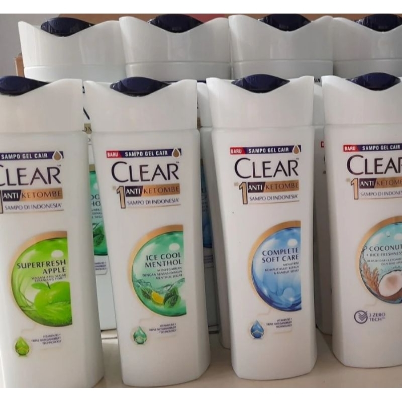 Jual CLEAR Shampoo kemasan 160ml All Varian | Shopee Indonesia