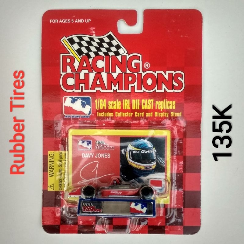 Jual Racing Champions Indy Car Racing League Rubber Tires Davy Jones ...