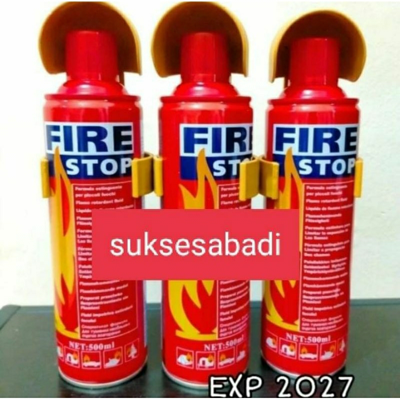 Jual apar alat pemadam kebakaran api fire stop mobil rumah 500 ml fire ...