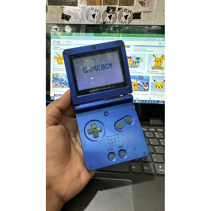 Jual GameBoy Advance SP Blue | Shopee Indonesia