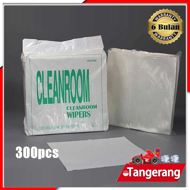 Jual 300pcs/set Dust Free Cloth Cleanroom Wipers 9" x 9" 20*20cm Kain Pembersih Debu Komponen ...