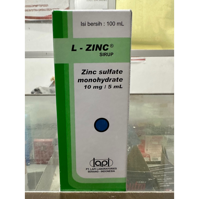 Jual L-Zinc Syrup 100ML | Shopee Indonesia