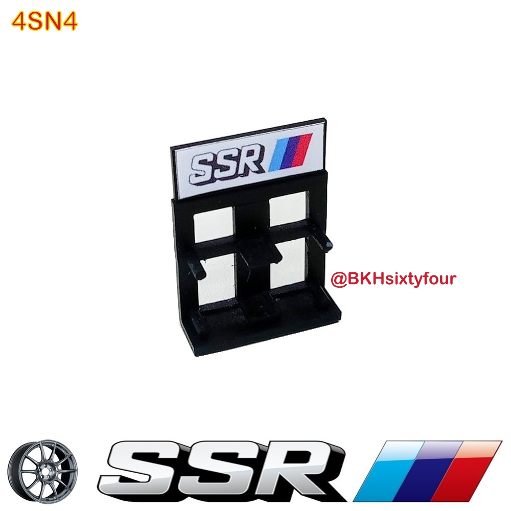 Jual XGEAR TIRE & RIMS DISPLAY RACK 2 TIERS for DIORAMA DETAILING PART ...
