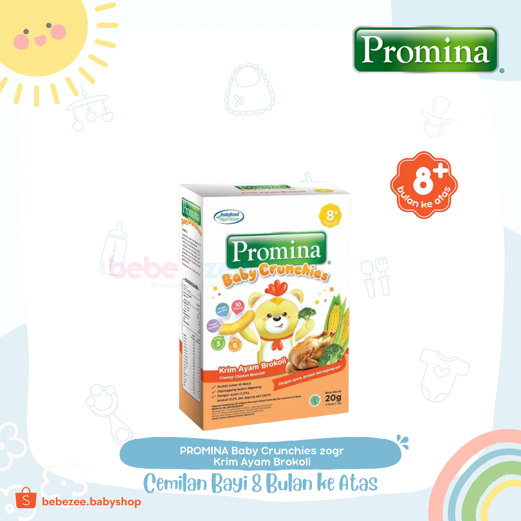 Jual Promina Baby Crunchies 20gr Keju Cheddar - Rumput Laut - Krim Ayam ...
