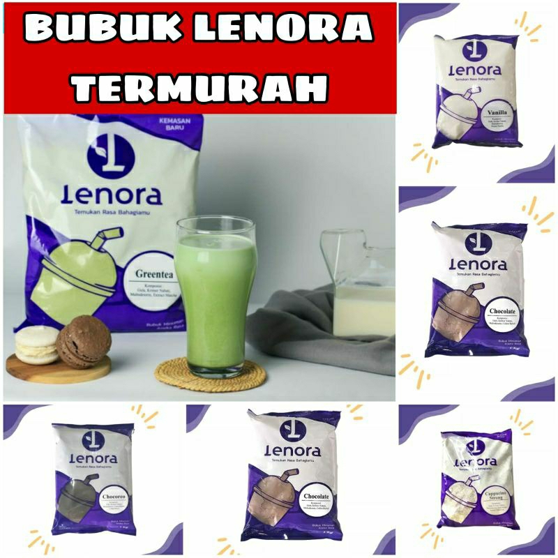 Jual Lenora , bubuk minuman lenora satu kilo , lenora powder kem ...