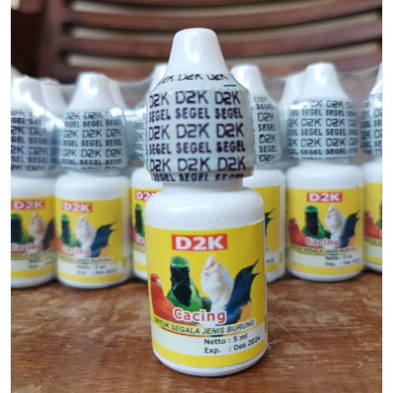 Jual D2K CACING OBAT BURUNG SAKIT CACINGAN | Shopee Indonesia