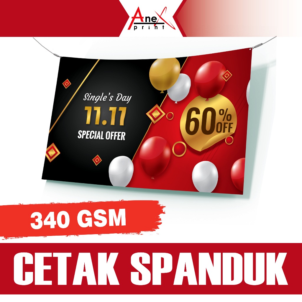 Jual PRINT SPANDUK HIGH RESOLUTION MURAH DAN CEPAT / CETAK BANNER ...
