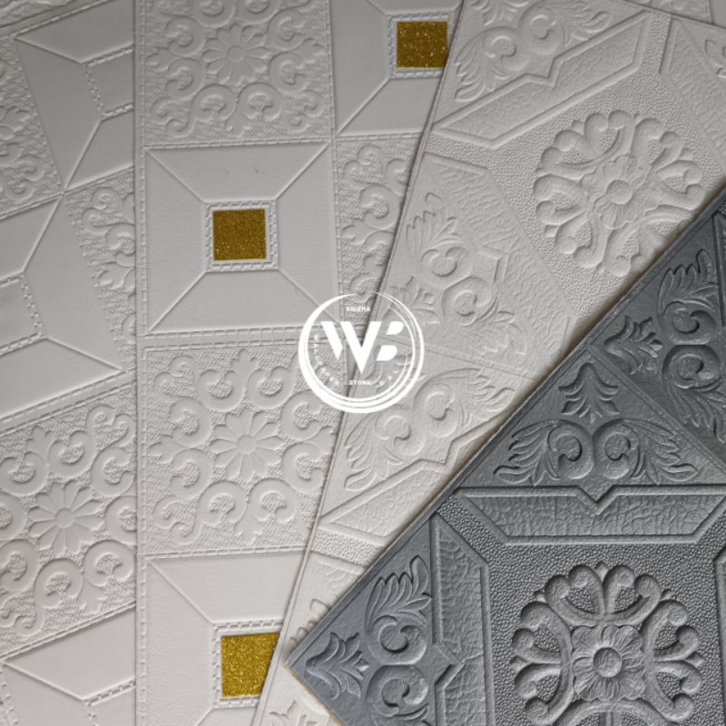 Jual Wallfoam Motif Batik/Wallpaper Foam Batik | Shopee Indonesia
