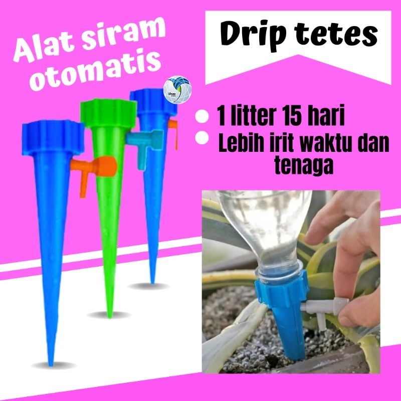 Jual Drip Tetes Botol Alat Siram Tanaman Otomatis Penyiram Tanaman ...