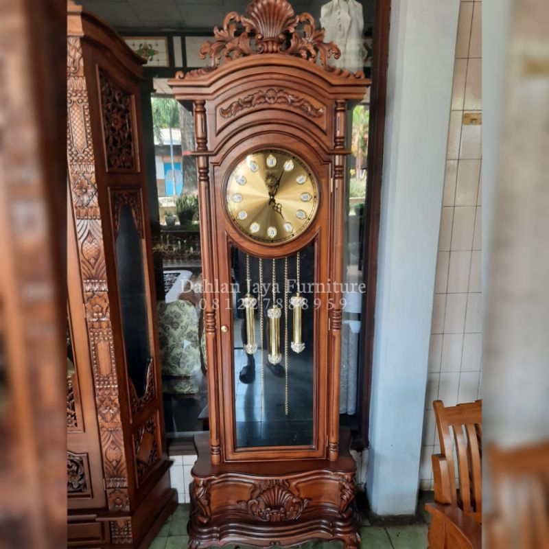 Jual Almari jam bandul kayu jati murah FREE ONGKIR KESELURUH JAWA ...